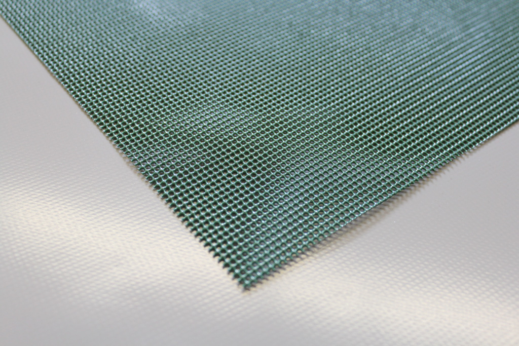 PVC Netz ohne Saum und ohne Ösen, moosgrün | PVC Planen nach Maß in der ...