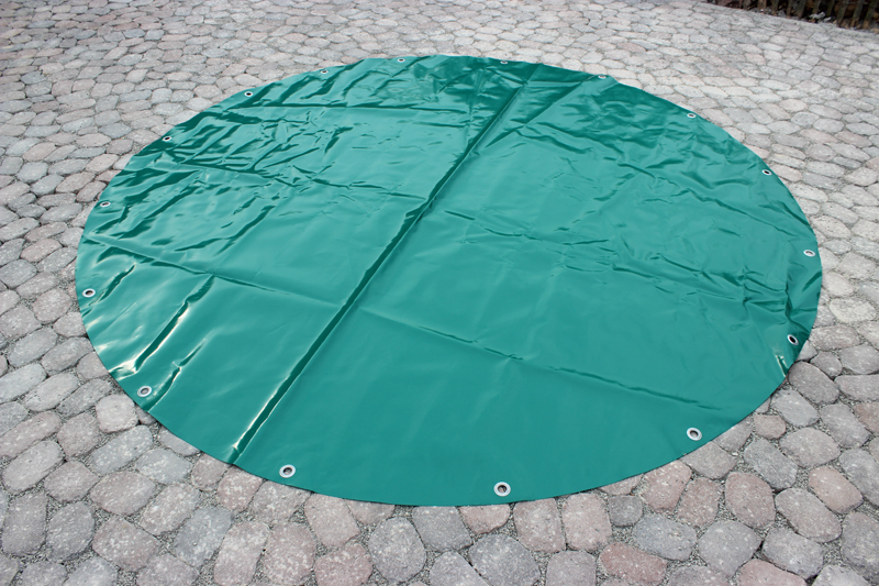 Abdeckplane Plane rund | PVC Abdeckplane | PVC Planen nach Maß in der ...